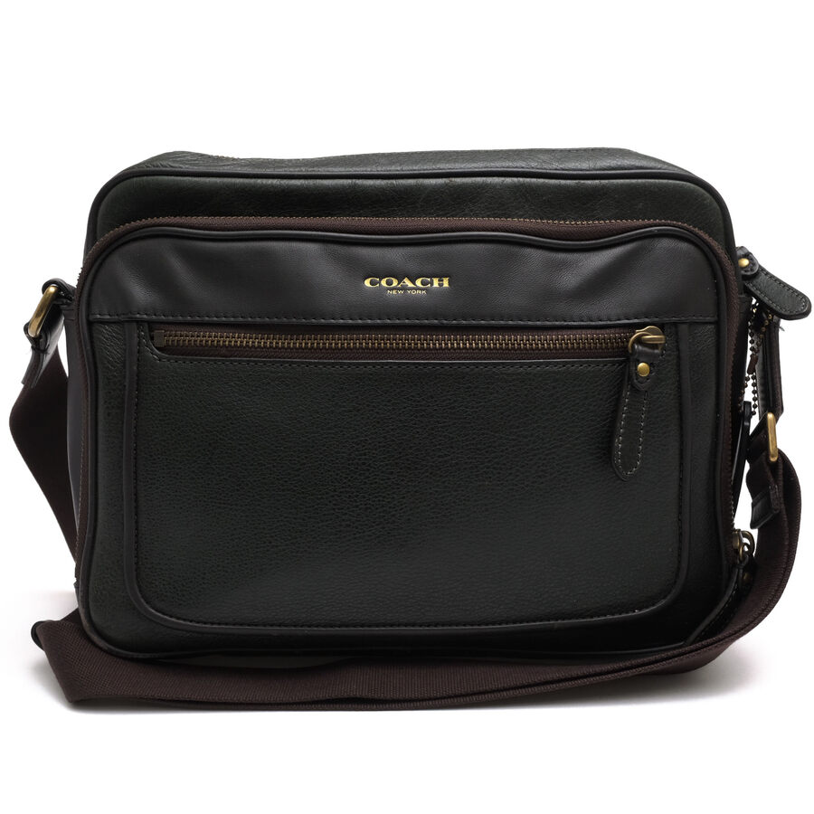 BRANDINGの全商品で利用可↓↓1%OFFクーポン↓↓COACH コーチ ショルダーバッグ メンズ F71414 Essex Leather Flight Case エセックス フライトケース 牛革 カウハイド商品説明1941年、アメリ...