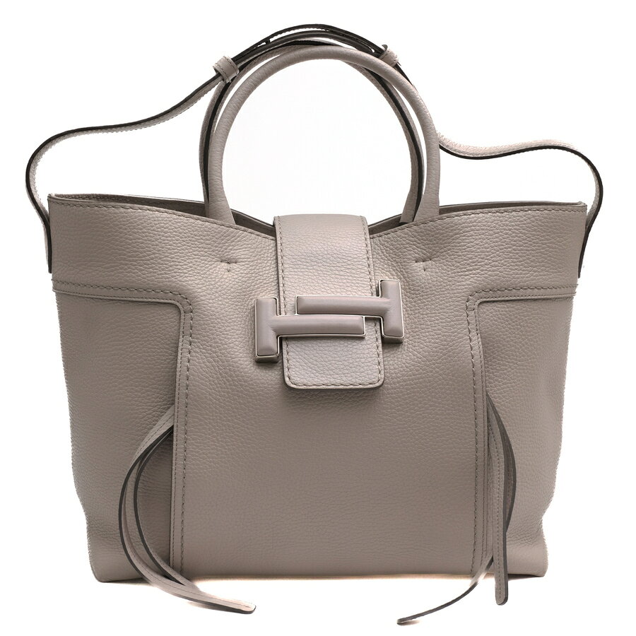 BRANDINGの全商品で利用可↓↓1%OFFクーポン↓↓TOD'S トッズ トートバッグ レディース Double T Shopping Bag ダブルT カーフシュリンク 牛革商品説明上質な素材に定評がある、イタリア発のセレブ御用達ブラ...