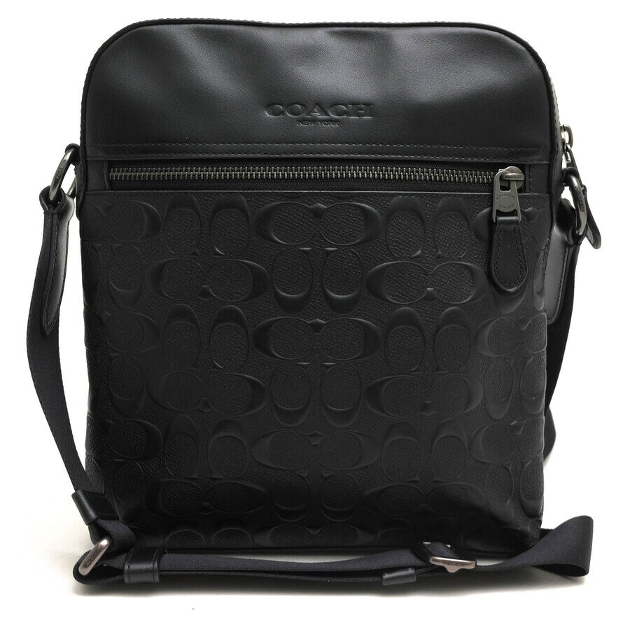 BRANDINGの全商品で利用可↓↓1%OFFクーポン↓↓COACH コーチ ショルダーバッグ メンズ 4009 Houston Flight Bag In Signature Leather ヒューストン フライトバッグ シグネチャーレザ...