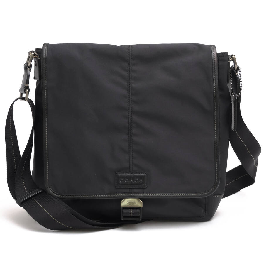 BRANDINGの全商品で利用可↓↓1%OFFクーポン↓↓COACH コーチ ショルダーバッグ メンズ F70665 Varick Nylon Map Bag ヴァリック マップバッグ ナイロンツイル 牛革商品説明1941年、アメリカ、ニュ...