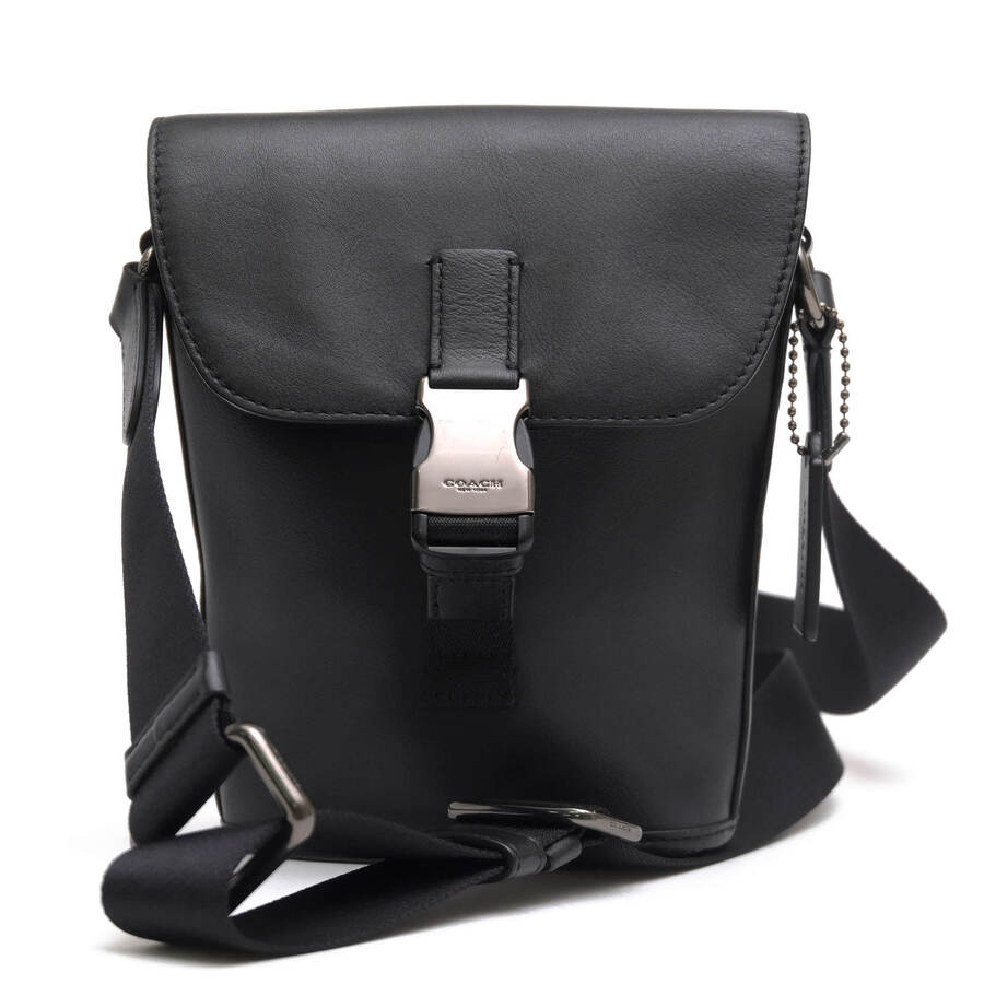 BRANDINGの全商品で利用可↓↓1%OFFクーポン↓↓COACH コーチ ショルダーバッグ メンズ C3135 Track Small Flap Crossbody Smooth calf leather スムースカーフ 牛革商品説明1...