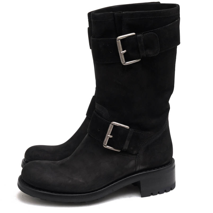 BRANDINGの全商品で利用可↓↓1%OFFクーポン↓↓FREE LANCE / フリーランスFREE LANCE フリーランス エンジニアブーツ BIKER 4 MID STRAP KATHY 牛革 ヨーロッパ製造 ヌバックレザー商品説...