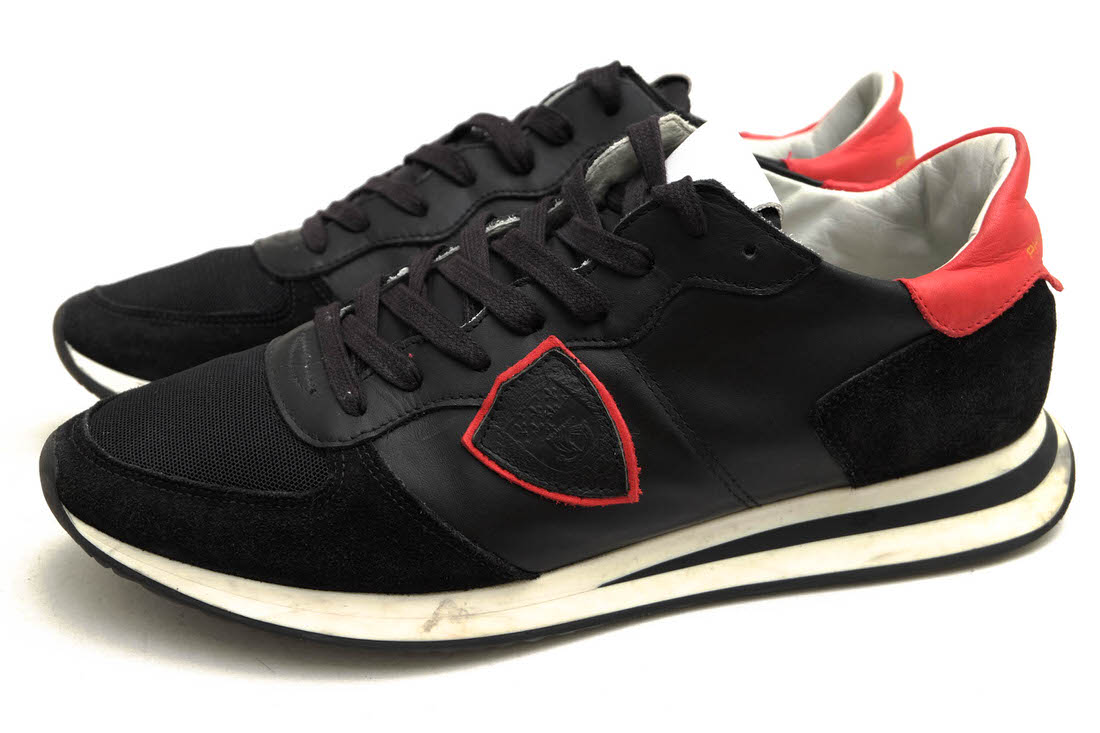 BRANDINGの全商品で利用可↓↓1%OFFクーポン↓↓PHILIPPE MODEL / フィリップ モデルPHILIPPE MODEL フィリップ モデル ローカットスニーカー PHI381402 TROPEZ X トロペ 一部スエード...