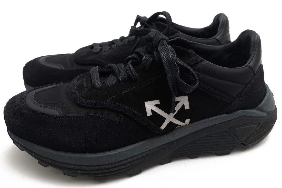 BRANDINGの全商品で利用可↓↓1%OFFクーポン↓↓Off-White / オフホワイトOff-White オフホワイト ローカットスニーカー OMIA047 S19 D390341001 JOGGER ジョガー 牛革商品説明ヴァージ...