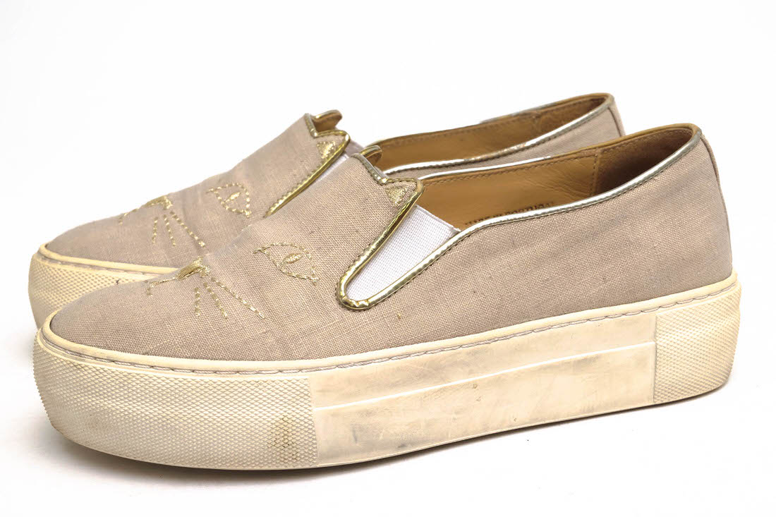 BRANDINGの全商品で利用可↓↓1%OFFクーポン↓↓CHARLOTTE OLYMPIA / シャーロット オリンピアCHARLOTTE OLYMPIA シャーロット オリンピア ローカットスニーカー COOL CATS 商品説明200...