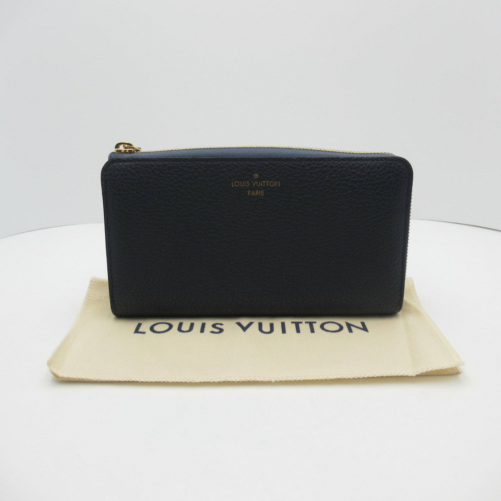 【楽天市場】ルイ・ヴィトン Louis Vuitton ポルトフォイユ・コメット ラウンド長財布 財布 レザー メンズ ネイビー系 ブルー