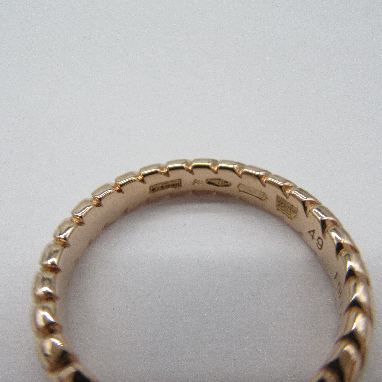 【楽天市場】ブルガリ BVLGARI スピガ リング リング・指輪 ジュエリー K18PG （ピンクゴールド） メンズ レディース ゴールド系 【中古】 | アクセサリー 指輪：Brandoff銀座