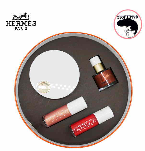 商品詳細 ブランド HERMES（エルメス） 商品名 エルメス コレクション メイクボックス セット 4点セット 内容 ■エルメジスティブル（リップオイル） ・04（ルージュ・アマレル）8.5ml ・10（ローズ・ナシ）8.5ml ■レ マ...