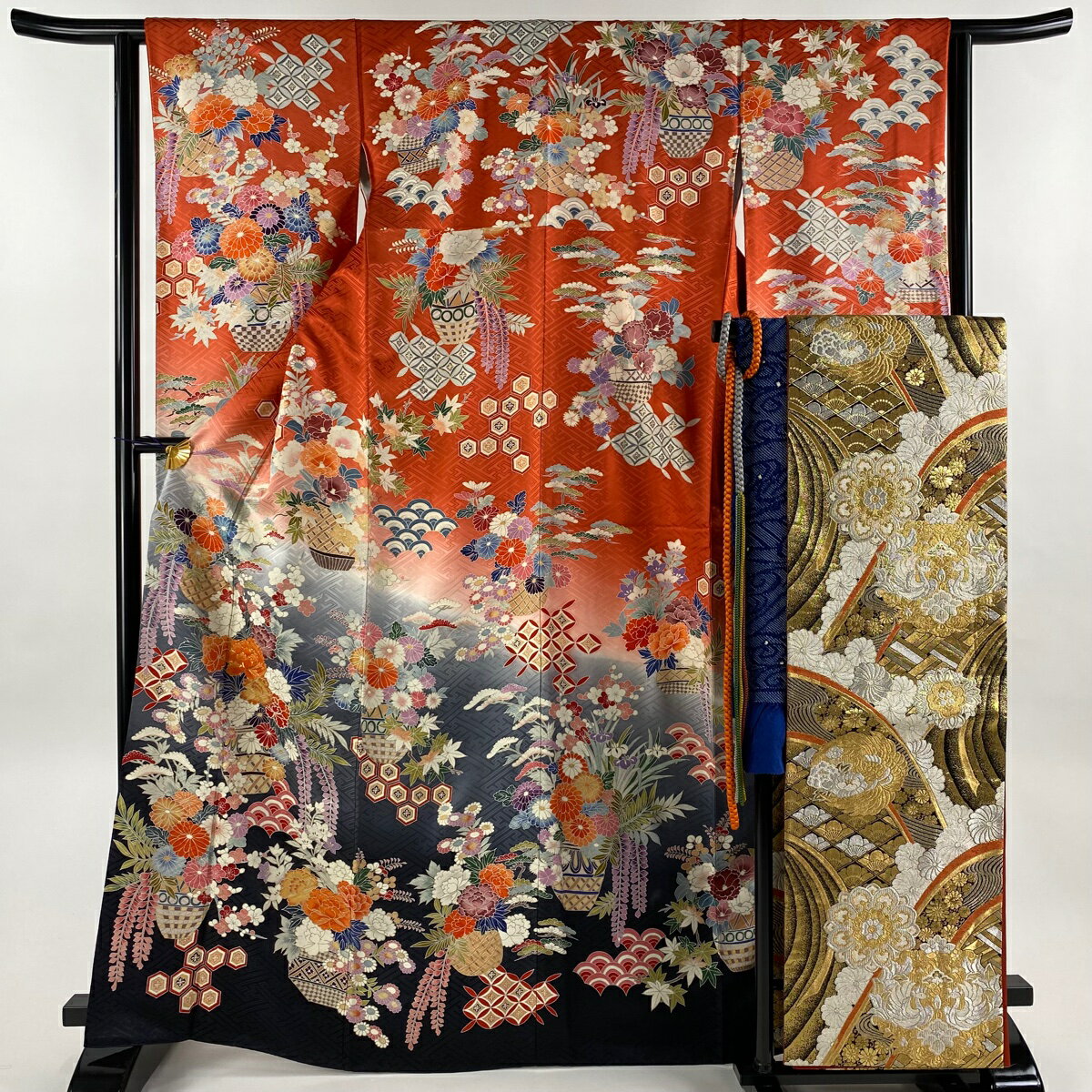 楽天市場】振袖 中古(カラーレッド)(着物|和服 楽天市場】振袖 中古(カラーレッド)(着物|和服