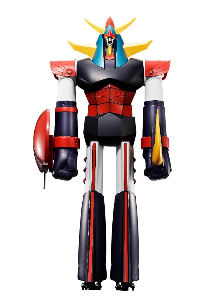 商品情報 商品の説明 商品紹介さあ！よみがえれ！ジャンボマシンダー「勇者ライディーン」！70年代当時アイテムのスタイル・フォルムを活かしつつ、新たに「ゴッド・ゴーガン」「ゴッド・ブレイカー」のアクションギミックを装備して復活だ！全高約600...
