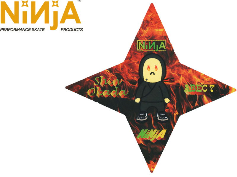 ブランド紹介 【Ninja/ニンジャ】 NINJAは、トヨタグループの日本メーカー製、スケート 用に開発された、スケート専用ベアリングです!! アイテム紹介 Ninjaのスケートボード用ベアリングです。 日本が世界に誇るスケートボーダー "...