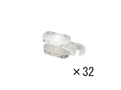 【注意】こちらの商品は「並行輸入品」となります。 ご注文から2〜4週間ほど、入荷までお時間がかかります。あらかじめご注意ください。 ●gobrick ●商品名：チェーン 32個セット ●色：[tr,clear / トランスクリアー] ※この...