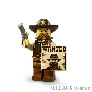 ●レゴ　ミニフィギュアコレクション シリーズ13 ●商品名：保安官【71008-02】 ■ミニフィグ・コレクションVol.13収録 ※商品写真はディフォルメされています。（足や腰のひねりなど） ※未使用品のお届けになりますが、商品の性質上、...