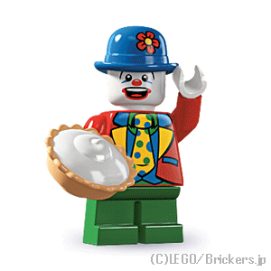 レゴ　ミニフィグ 【小さなピエロ】 ■ミニフィグ・コレクションVol5収録 ※商品写真はディフォルメされています。（足や腰のひねりなど） ※未使用品のお届けになりますが、商品の性質上、細かなキズなどがある場合があります。 ※開封後ビニールに...