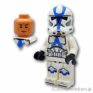 ●レゴ スター・ウォーズ ミニフィグ ●商品名：クローントルーパー - 第501軍団 (フェーズ2) ※未使用品のお届けになりますが、商品の性質上、細かなキズなどがある場合があります。 ※開封後ビニールにパックしております。