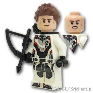 ●レゴ スーパー・ヒーローズ ミニフィグ ●商品名：ホークアイ - ホワイトスーツ ※未使用品のお届けになりますが、商品の性質上、細かなキズなどがある場合があります。 ※開封後ビニールにパックしております。