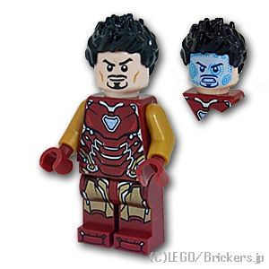 ●レゴ スーパー・ヒーローズ ミニフィグ ●商品名：アイアンマン マーク85 - ヘルメット無 ※未使用品のお届けになりますが、商品の性質上、細かなキズなどがある場合があります。 ※開封後ビニールにパックしております。