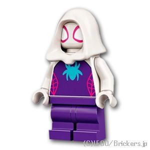 ●レゴ スーパー・ヒーローズ ミニフィグ ●商品名：ゴースト・スパイダー - ミディアムレッグ ※未使用品のお届けになりますが、商品の性質上、細かなキズなどがある場合があります。 ※開封後ビニールにパックしております。