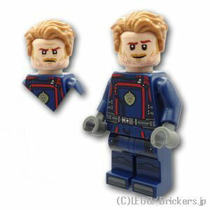 ●レゴ スーパー・ヒーローズ ミニフィグ ●商品名：スター・ロード ※未使用品のお届けになりますが、商品の性質上、細かなキズなどがある場合があります。 ※開封後ビニールにパックしております。