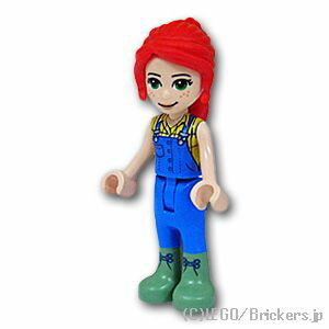 ●レゴ フレンズ ミニフィグ ●商品名：フレンズ ミア - ブルーのオーバーオール ※未使用品のお届けになりますが、商品の性質上、細かなキズなどがある場合があります。 ※開封後ビニールにパックしております。