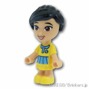 ●レゴ フレンズ ミニフィグ ●商品名：フレンズ ヴィクトリア -イエローのドレス ※未使用品のお届けになりますが、商品の性質上、細かなキズなどがある場合があります。 ※開封後ビニールにパックしております。