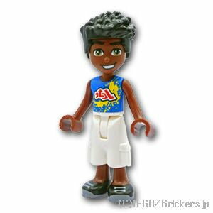 ●レゴ フレンズ ミニフィグ ●商品名：フレンズ ザック - ブルーのノースリーブ ※未使用品のお届けになりますが、商品の性質上、細かなキズなどがある場合があります。 ※開封後ビニールにパックしております。