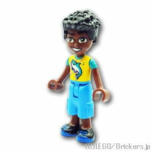 ●レゴ フレンズ ミニフィグ ●商品名：フレンズ ザック - シャークプリントシャツ ※未使用品のお届けになりますが、商品の性質上、細かなキズなどがある場合があります。 ※開封後ビニールにパックしております。