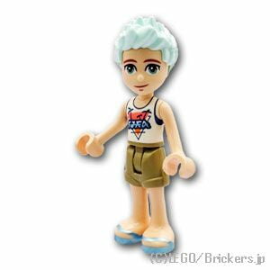 ●レゴ フレンズ ミニフィグ ●商品名：フレンズ チャーリー - タンクトップ ※未使用品のお届けになりますが、商品の性質上、細かなキズなどがある場合があります。 ※開封後ビニールにパックしております。