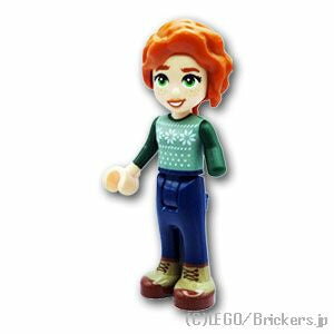 ●レゴ フレンズ ミニフィグ ●商品名：フレンズ オータム -?サンドグリーンのセーター ※未使用品のお届けになりますが、商品の性質上、細かなキズなどがある場合があります。 ※開封後ビニールにパックしております。