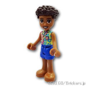 ●レゴ フレンズ ミニフィグ ●商品名：フレンズ アーロン - ノースリーブシャツ ※未使用品のお届けになりますが、商品の性質上、細かなキズなどがある場合があります。 ※開封後ビニールにパックしております。