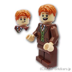 ●レゴ ハリー・ポッター ミニフィグ ●商品名：フレッド・ウィーズリー ※未使用品のお届けになりますが、商品の性質上、細かなキズなどがある場合があります。 ※開封後ビニールにパックしております。