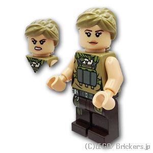 ●レゴ ジュラシック・ワールド ミニフィグ ●商品名：ゾーラ・ベネット - ジュラシック・ワールド／復活の日 ※未使用品のお届けになりますが、商品の性質上、細かなキズなどがある場合があります。 ※開封後ビニールにパックしております。