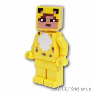 ●レゴ マインクラフト ミニフィグ ●商品名：ヤマネコスキン - マインクラフト ※未使用品のお届けになりますが、商品の性質上、細かなキズなどがある場合があります。 ※開封後ビニールにパックしております。