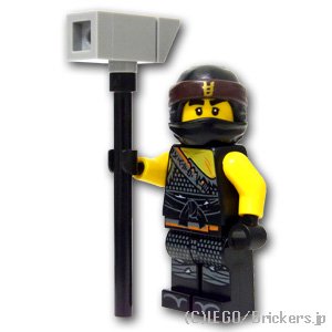 ●レゴ ニンジャゴー ミニフィグ ●商品名：コール - ドラゴンハンター バンダナゴールドパターン ※未使用品のお届けになりますが、商品の性質上、細かなキズなどがある場合があります。 ※開封後ビニールにパックしております。