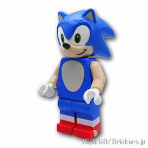 ●レゴ その他のミニフィグ ミニフィグ ●商品名：ソニック・ザ・ヘッジホッグ - Light Nougat Face and Arms, Grin to Left ※未使用品のお届けになりますが、商品の性質上、細かなキズなどがある場合があり...