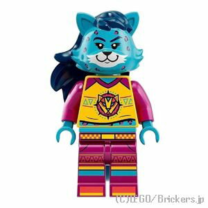 ●レゴ VIDIYO ステージ ミニフィグ ●商品名：レパードギタリスト ※未使用品のお届けになりますが、商品の性質上、細かなキズなどがある場合があります。 ※開封後ビニールにパックしております。