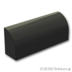 ●レゴ パーツ - スロープ-カーブ ●商品名：スロープ カーブ 1 x 4 x 1 1/3 ●色：[Black / ブラック] ●エレメント ID：4200031/6019726/619126 ●デザイン ID：6191/10314