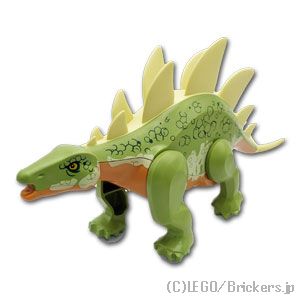 ●レゴ パーツ - 動物 ●商品名：恐竜 - ステゴサウルス ●色：[Md,Nougat / ミディアムヌガー] ●エレメント ID：- ●デザイン ID：stego03 ★ゆうパケット/ネコポスでの発送は出来ません。