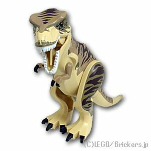●レゴ パーツ - 動物 ●商品名：恐竜 - ティラノサウルス・レックス - ジュラシック・ワールド 新たなる支配者 ●色：[Tan / タン] ●エレメント ID：- ●デザイン ID：trex10 ★ゆうパケット/ネコポスでの発送は出来...