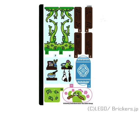 ●レゴ パーツ - レゴ シール ●商品名：ステッカー - ドリームズ #71459 (10102952/6434184)