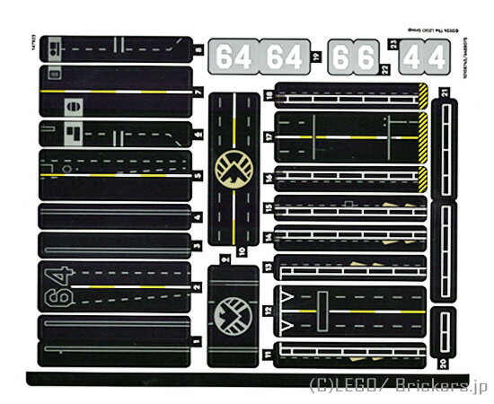 ●レゴ パーツ - ●商品名：ステッカー アヴェンジャーズ #76295 (10108745/6488075)