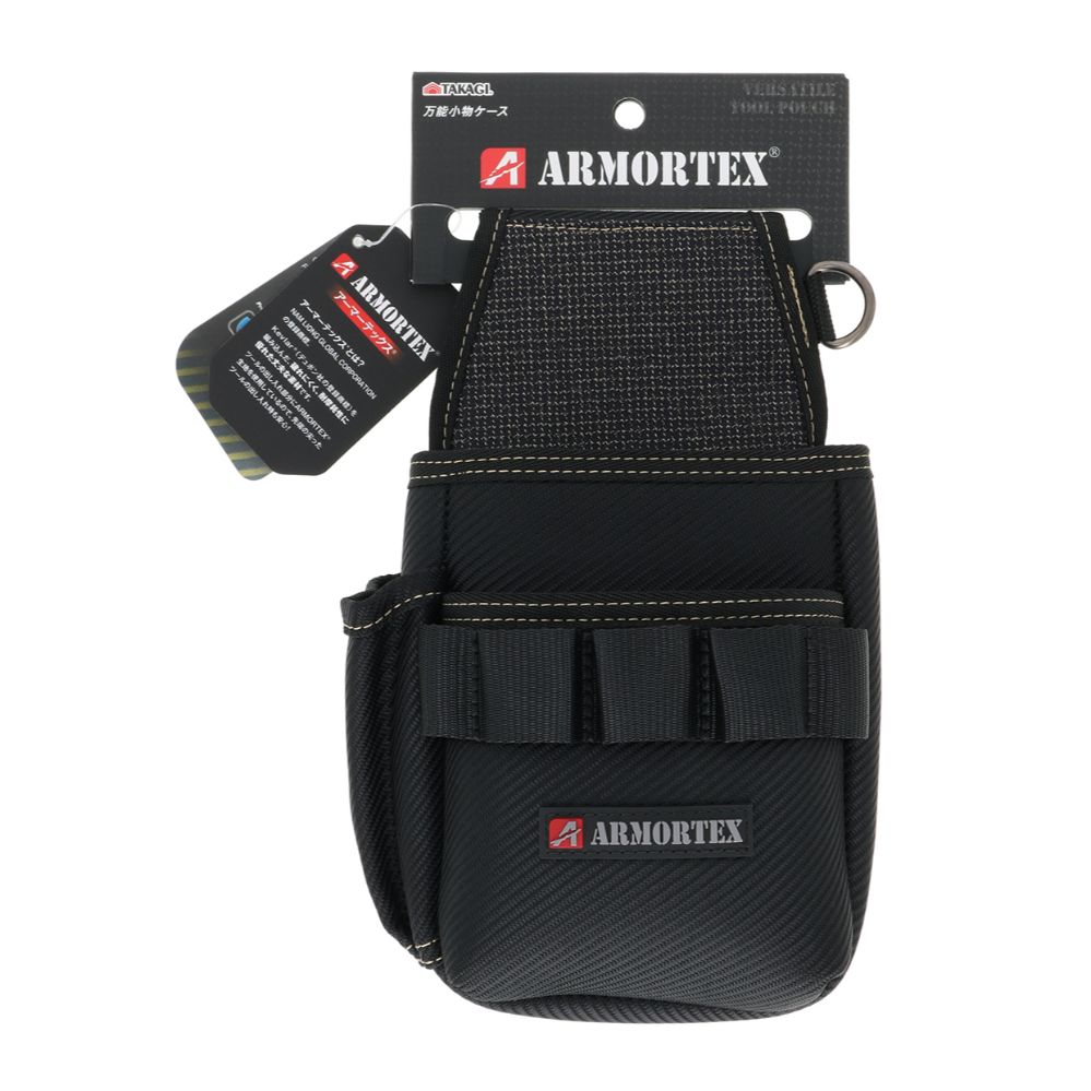 ARMORTEX（アーマーテックス）を開口部に使用しツールの出し入れによる破れ・摩耗に強い ポリエステル1680Dを使用し、型崩れしにくく使いやすい工具などの収納に開口部：ARMORTEX（ナイロン、Kevlar、ポリウレタン） 本体：ポリ...