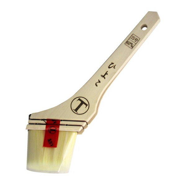 ■サイズ（約） ●25号 全長:230mm 毛丈:40mm 刷毛幅:60mm
