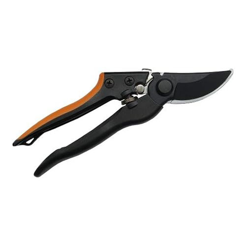 ●芽切り・枝切り・生花・盆栽・果実の収穫などに ●サビ、ヤニに強いフッ素加工仕様！ ●握って開くワンタッチ構造 ●軽くて強靭なグラスファイバー柄仕様 ■切断可能な目安：生木約15mmまで　※切断可能範囲は目安です。樹木の種類によって異なりま...