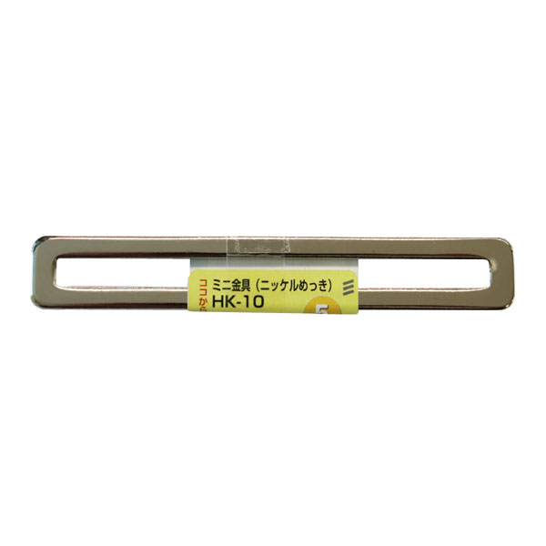 ■さまざまな箇所の補助金物として使用 ●サイズ：幅15mm×全長100mm ●推奨ねじ太さ：5