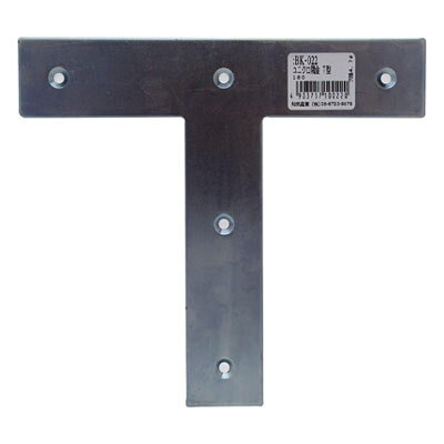 ■ユニクロ隅金のT型です。 サイズ：180mm×165mm×3mm 穴径：4.7Φ