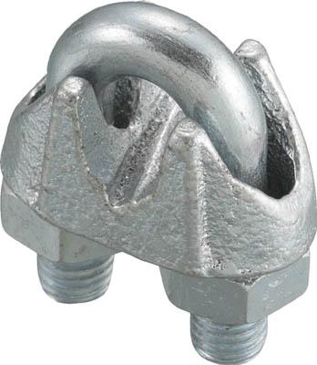 ■ワイヤを現場加工できます。●適用ロープ径(mm):9●ねじ径:W3/8●A(mm):42.8●B(mm):41.8●D(mm):22.5●質量(g):100●本体:可鍛鋳鉄●Uボルト・ナット:スチール（SS400）●表面処理:ユニクロメッ...