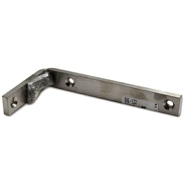 ■補強金具、接合金具、棚受として使用 ステンバレット棚受 ●サイズ：60×120mm ●穴径：5.0mm