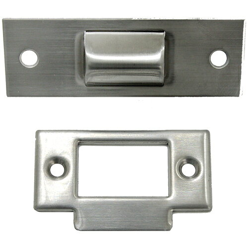 入り数：1 寸法：高さ60mm×幅20mm×奥行17.5mm （受け側：45×26×2mm　穴径：3mm） 穴径(Φ)：4mm 材質：ステンレス