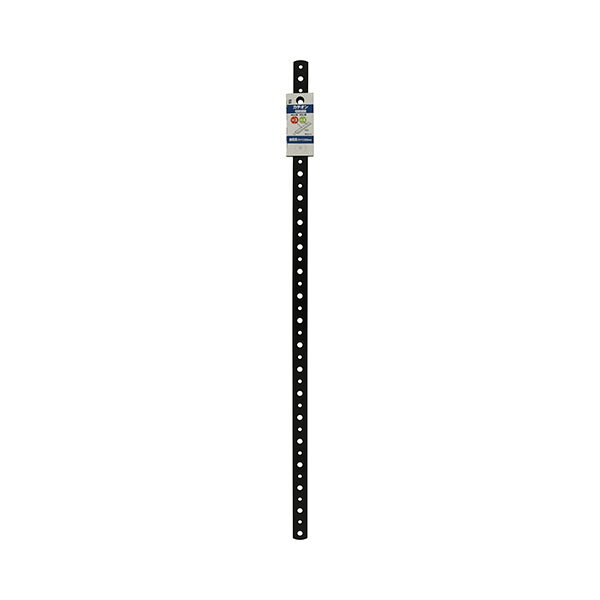 ■さまざまな箇所の補助金物として使用 ●サイズ：幅15mm×長さ482mm ●推奨ねじ太さ：ボルト用（大）M4、ボルト用（小）M3 ●穴数：大20、小20
